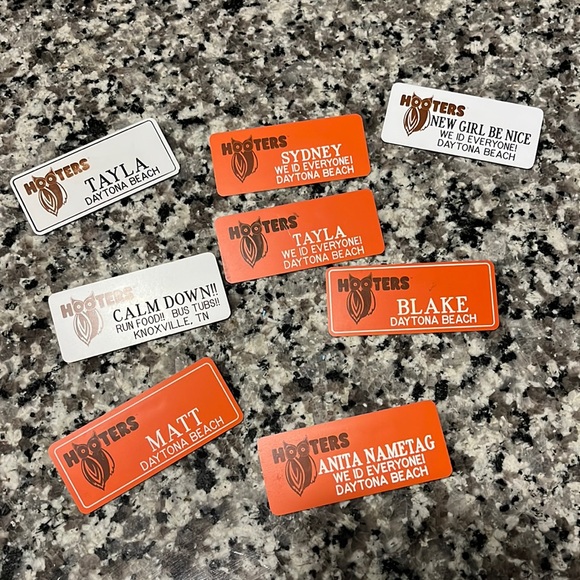 Hooters | Other | Hooters Name Tag | Poshmark